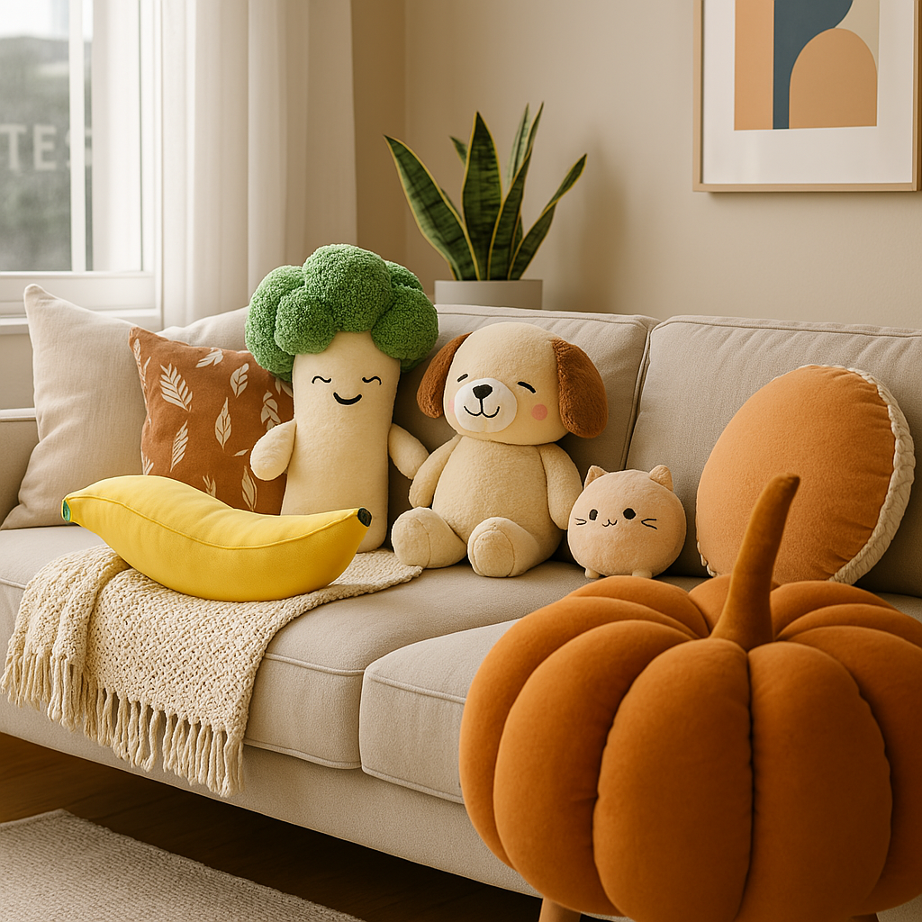 Plushie Produce - Adorable Plush Toys Inspired by Fruits & Veggies