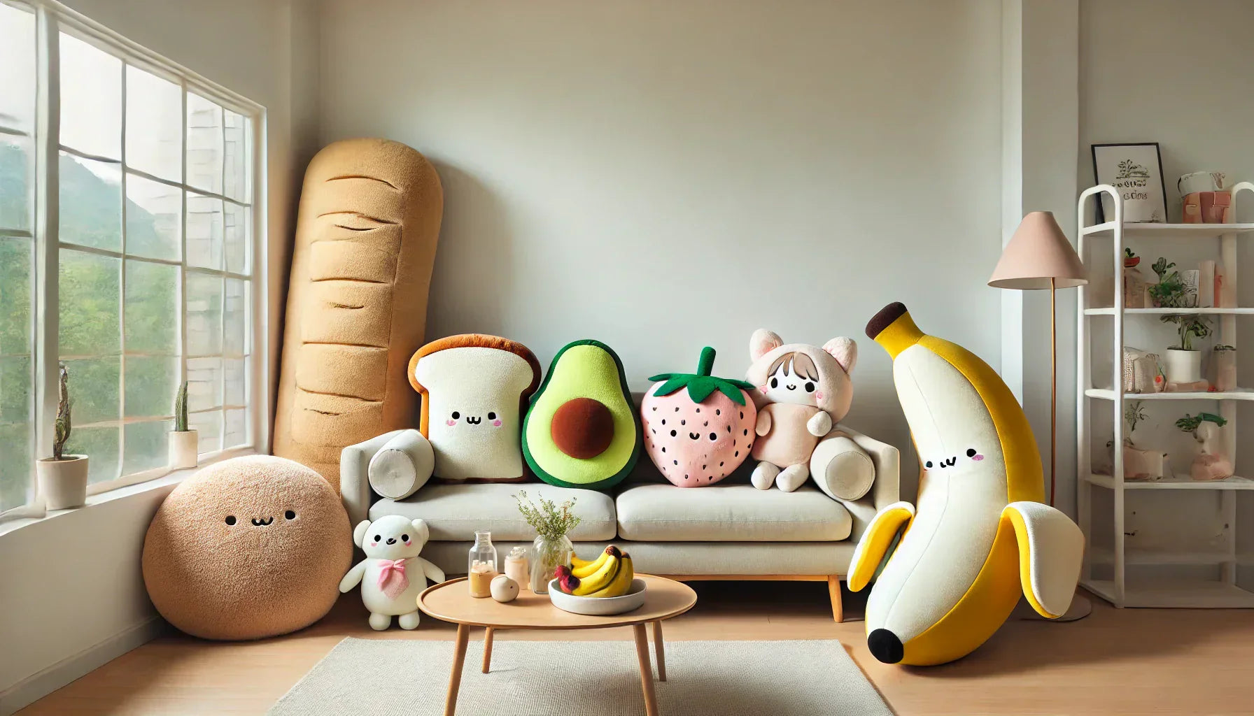 Plushie Produce - Adorable Plush Toys Inspired by Fruits & Veggies