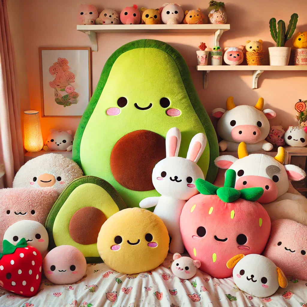 Plushie Produce - Adorable Plush Toys Inspired by Fruits & Veggies